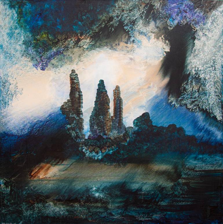 Rituales Painting by Andrés Santo Domingo | Saatchi Art