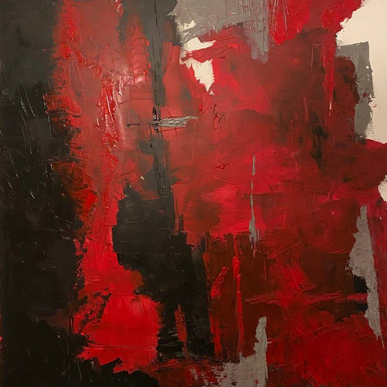 'Bloodstream' Painting by Nina Hogan | Saatchi Art