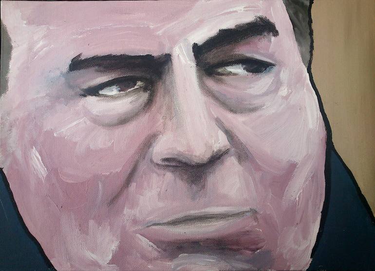 Political Portrait: Baron J Prescott MP Painting by Rupert Koci Edwards ...
