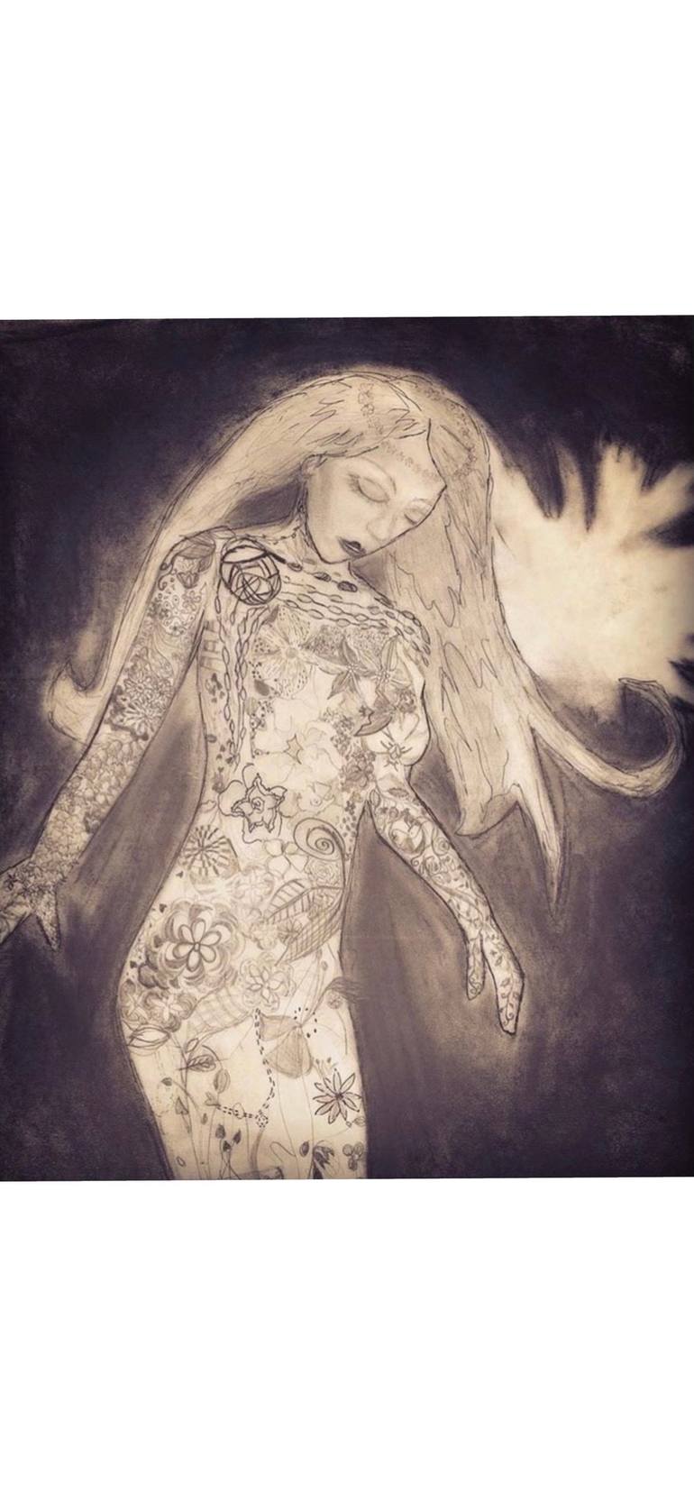 Illuminate Drawing by Rosanna Harborne | Saatchi Art