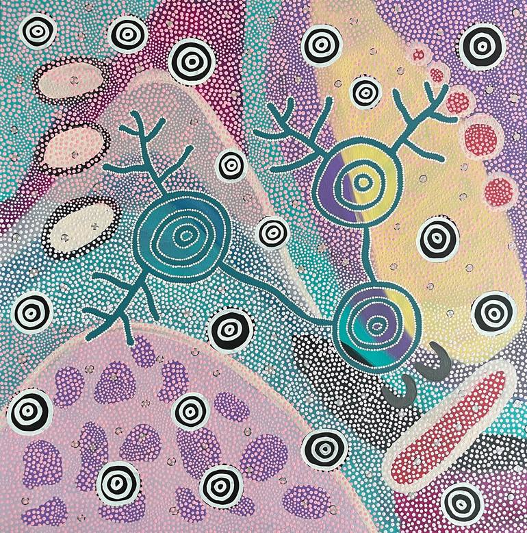 Growing Daughters Painting by Jacob Sarra | Saatchi Art