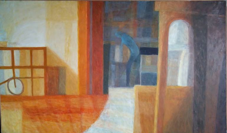 The most intimate room Painting by Justyna Kostaś | Saatchi Art