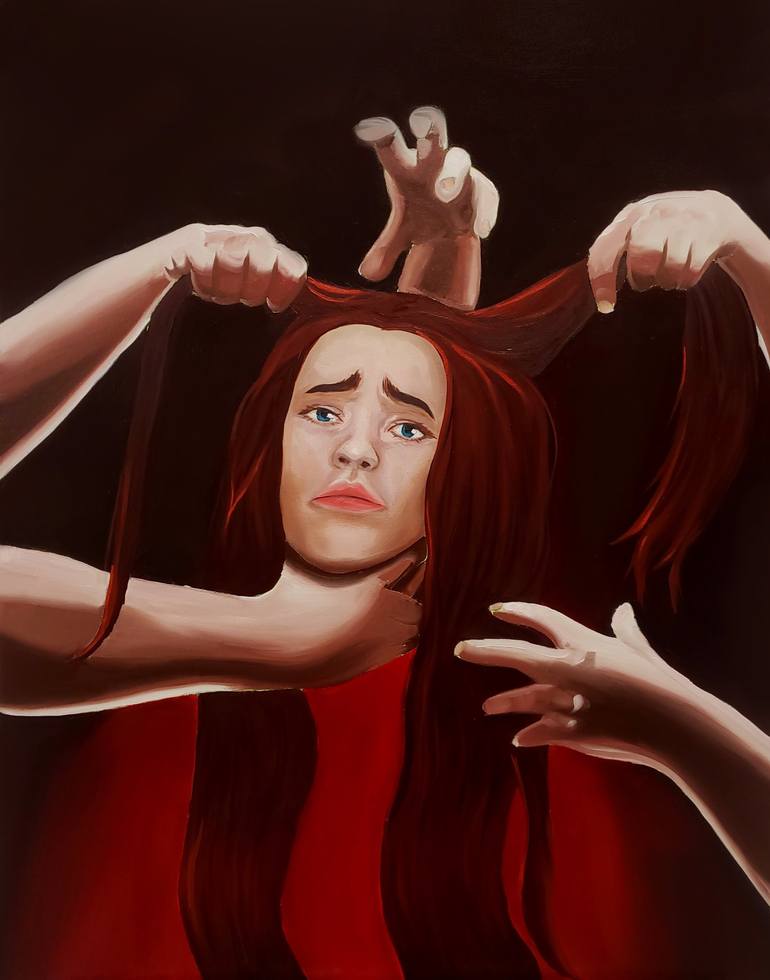 Dominate Painting by Mattias Beechey | Saatchi Art