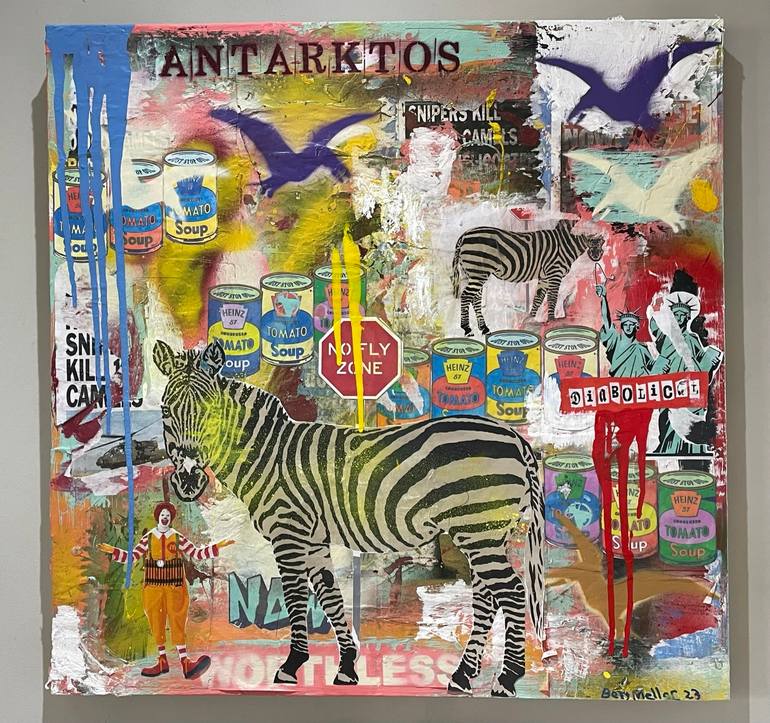 Antarktos Painting by Ben Mellor | Saatchi Art