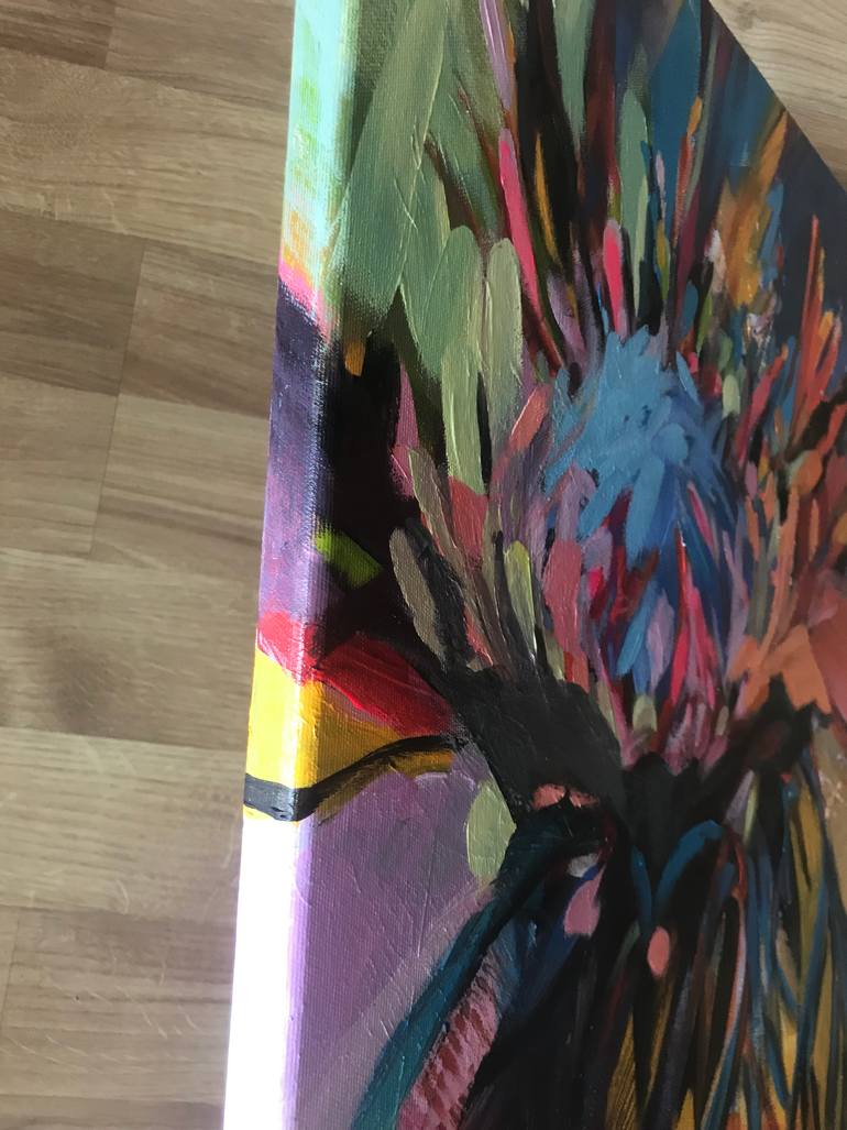 PROTEA Painting by Liudmyla Popova | Saatchi Art