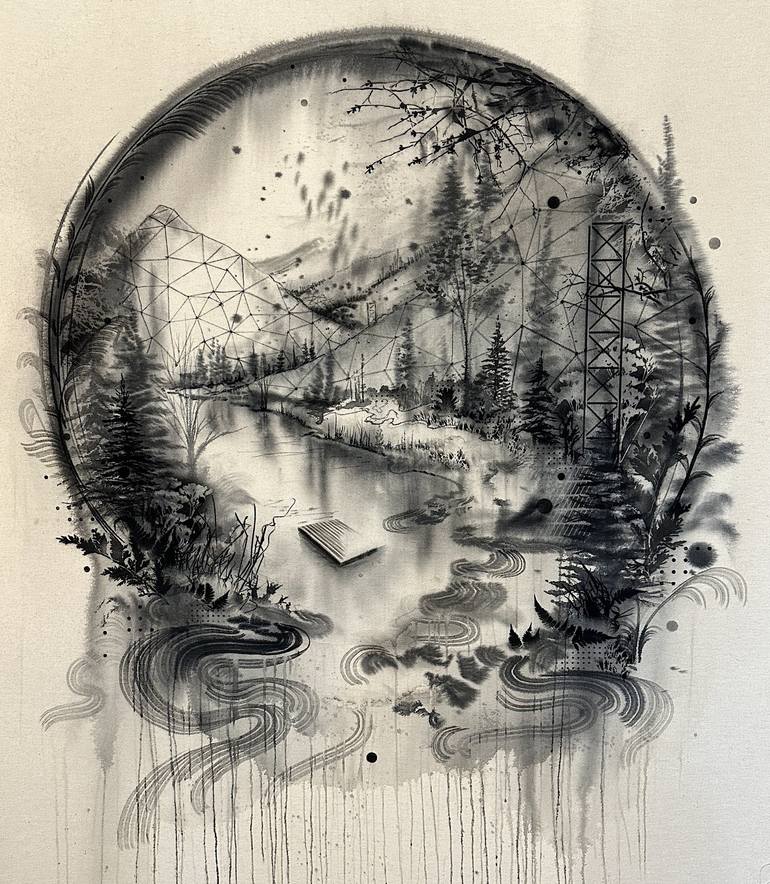 Raft 1 Painting by Gregory Euclide | Saatchi Art