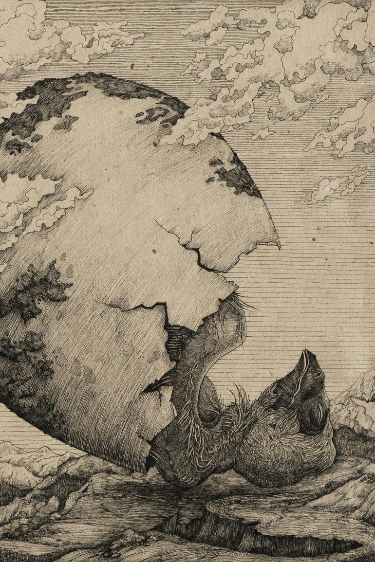 Revival Drawing by Aleks Klepnev | Saatchi Art