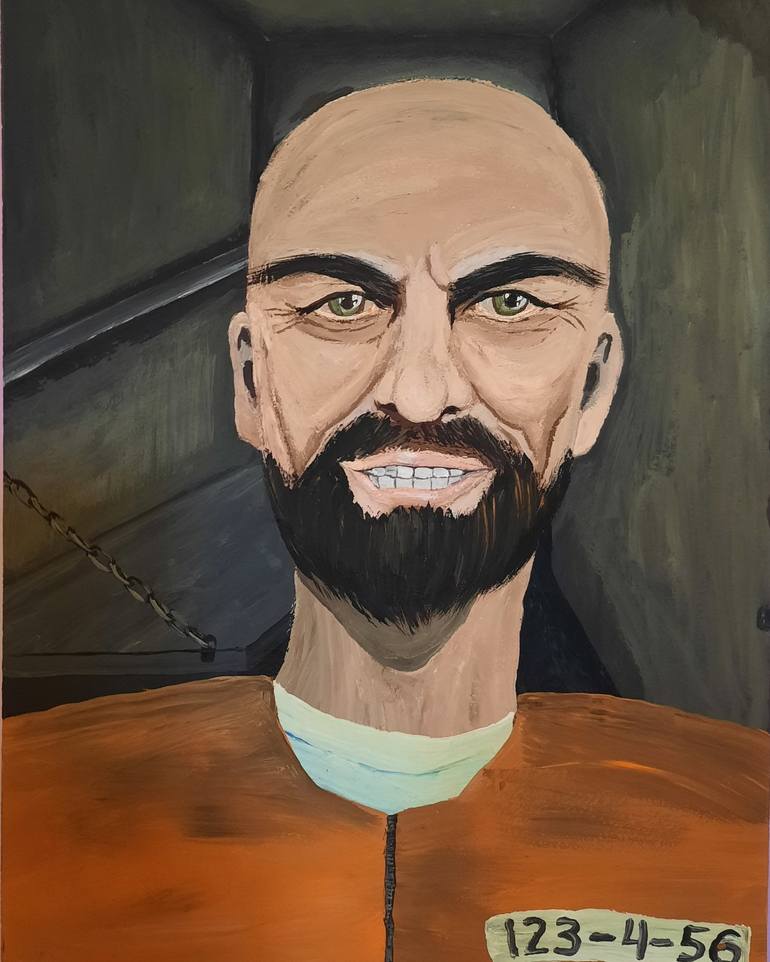 A prisoner Painting by Ольга Волощук | Saatchi Art