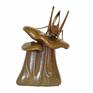 Grasshopper on Mushroom Sculpture by Martin Pierce | Saatchi Art
