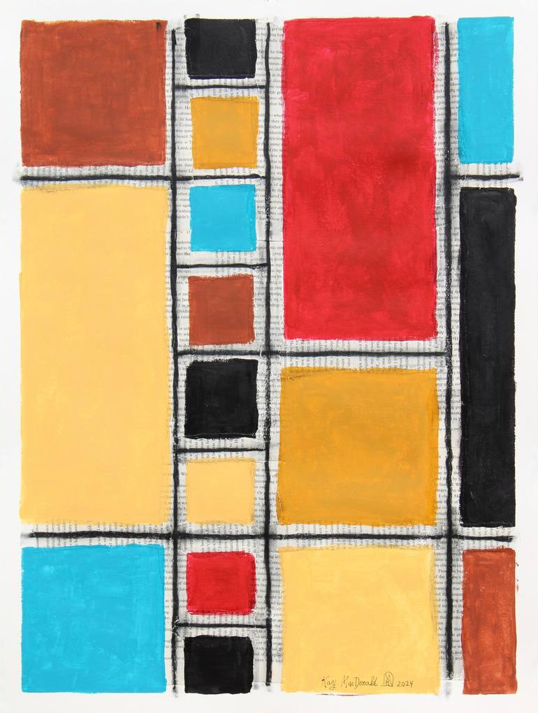 Building Blocks Painting by Kay MacDonald | Saatchi Art