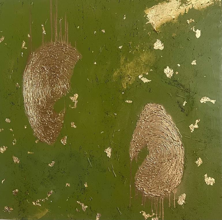 Green Touch Painting by Deandré West | Saatchi Art