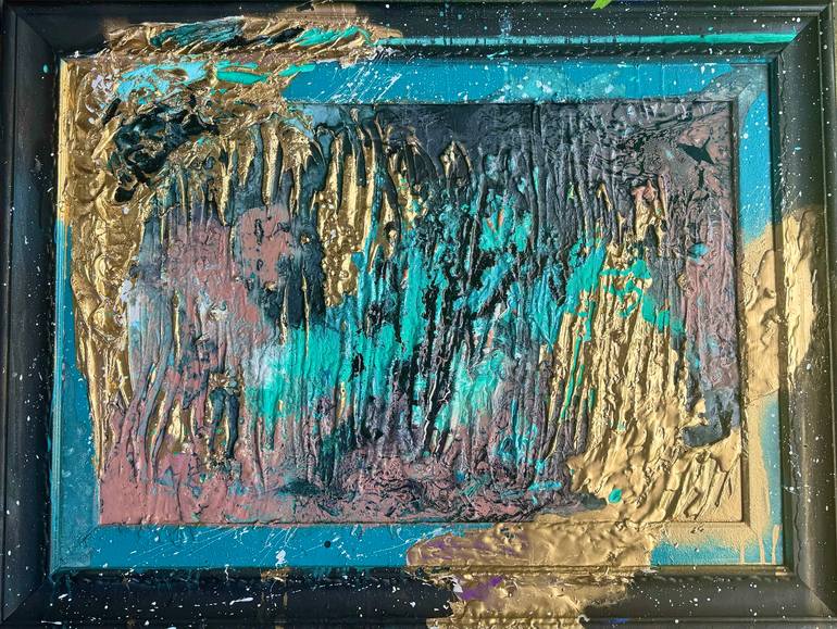 tears of 444 sunset Painting by DeAndré West | Saatchi Art