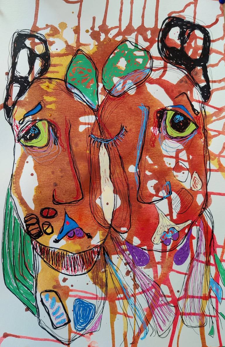 Illusion Delusion Mixed Media by Samiya Mahir Sheikh | Saatchi Art