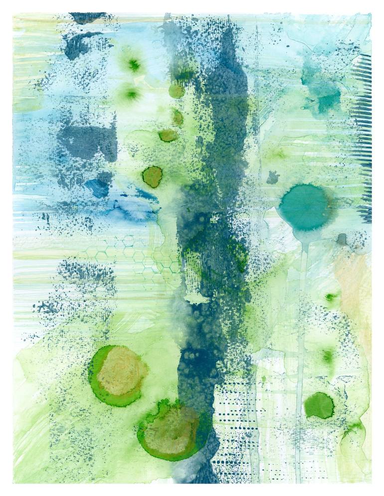 Stay A While Painting by Linz Challice | Saatchi Art