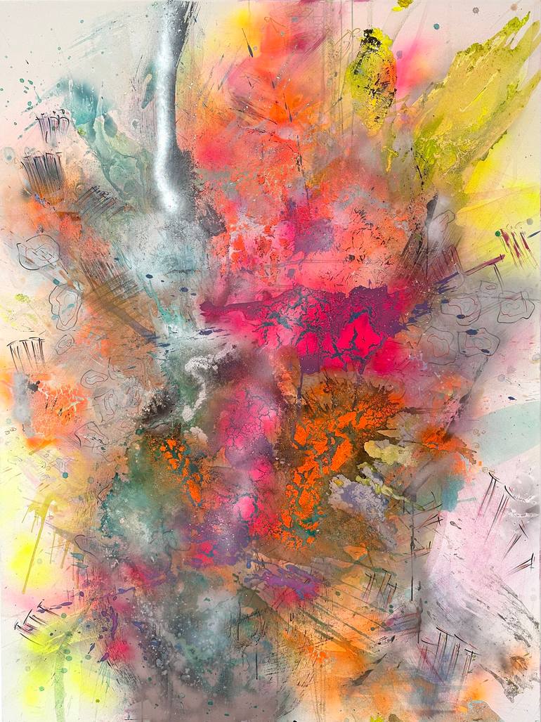 River tru the magic Painting by Milan Sopko | Saatchi Art