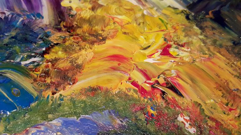 Herald Angel Painting by Eric Chamberlain | Saatchi Art