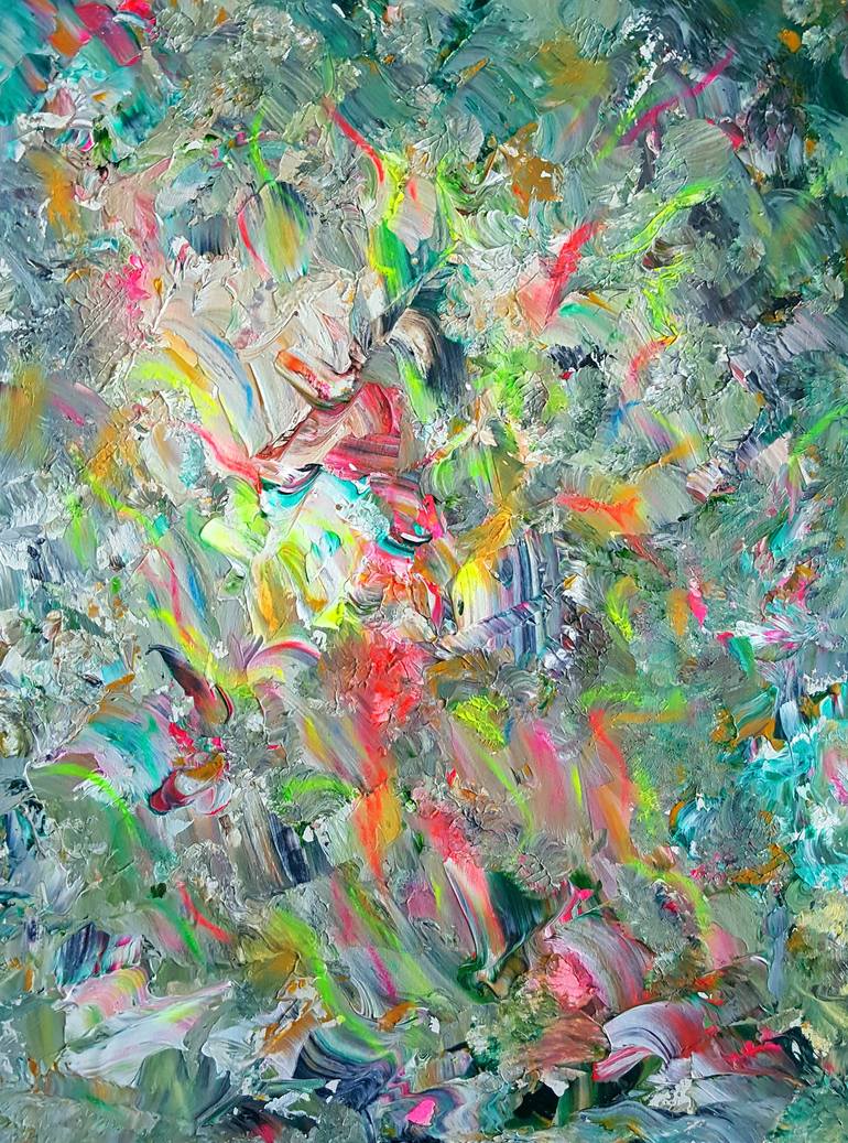 Dream de Menthe Painting by Eric Chamberlain | Saatchi Art