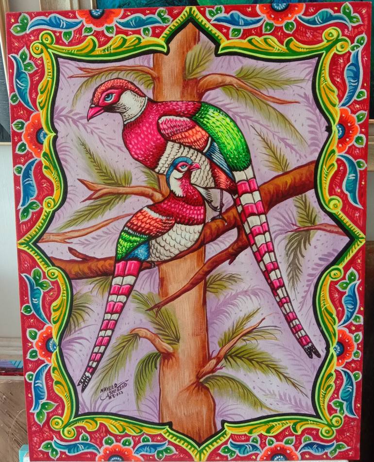 Panting Painting by Naveed Shehzad | Saatchi Art