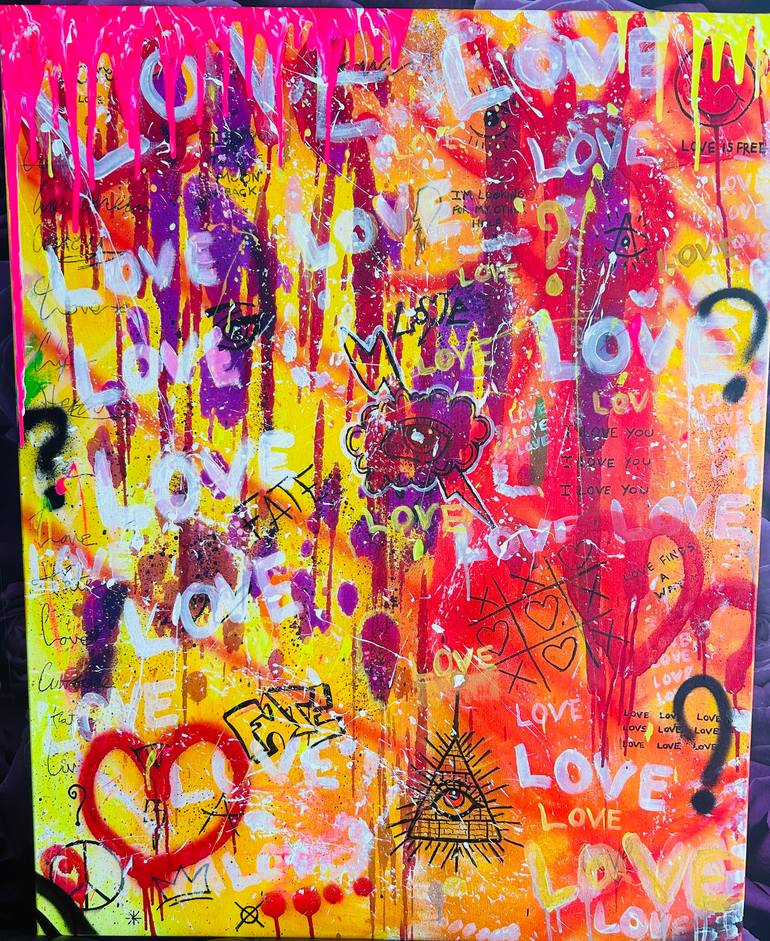 Inspired by love Painting by Craig Allen | Saatchi Art