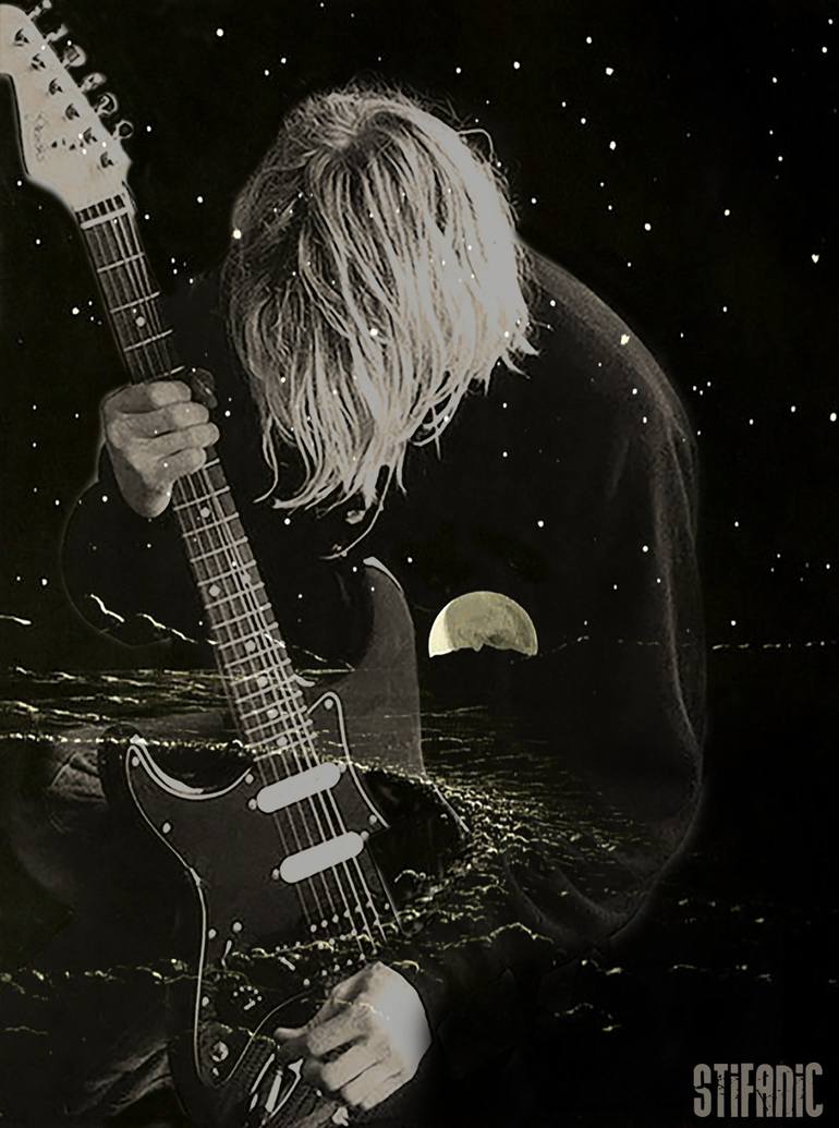 KURT COBAIN Collage by Cristina Stifanic | Saatchi Art
