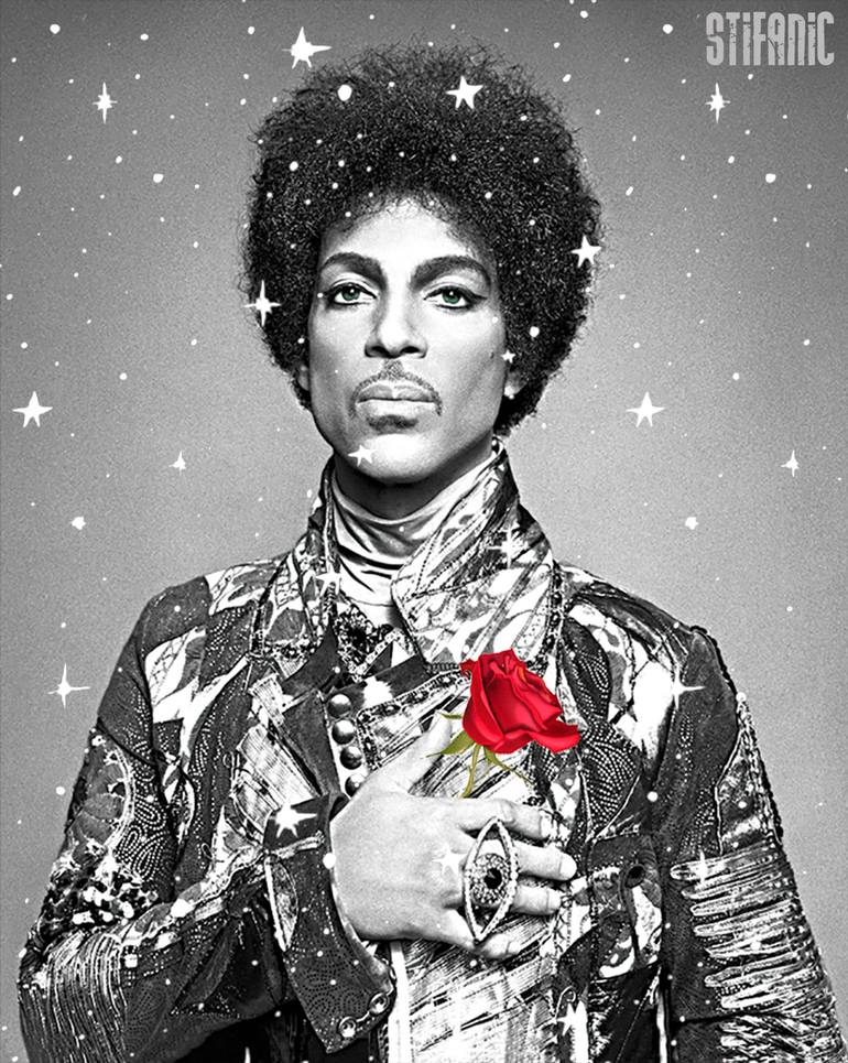 PRINCE Collage by Cristina Stifanic | Saatchi Art