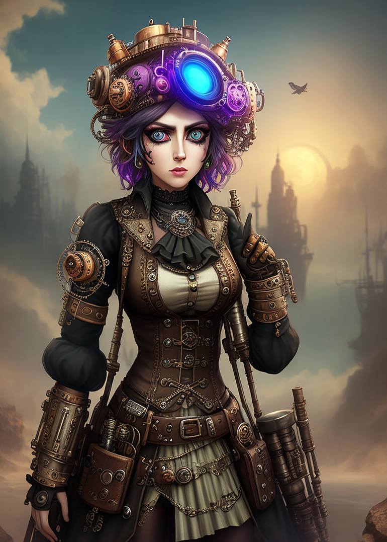 Female Steampunk Characters