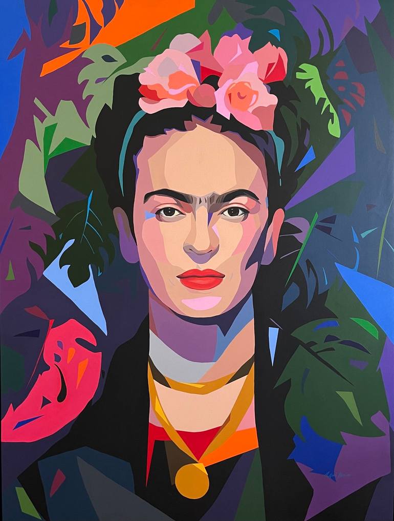 Frida Kahlo Painting by Rafael Alencar | Saatchi Art