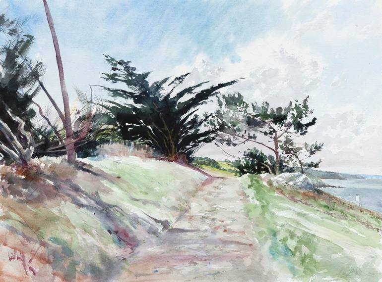 Copy of 'Dahouët. (Taste the Breeze) 2.' Painting by Martin Beresford ...
