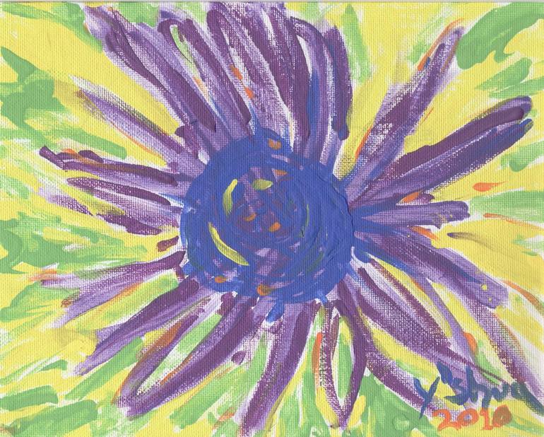 Flower Painting by Y'shua the Painter | Saatchi Art
