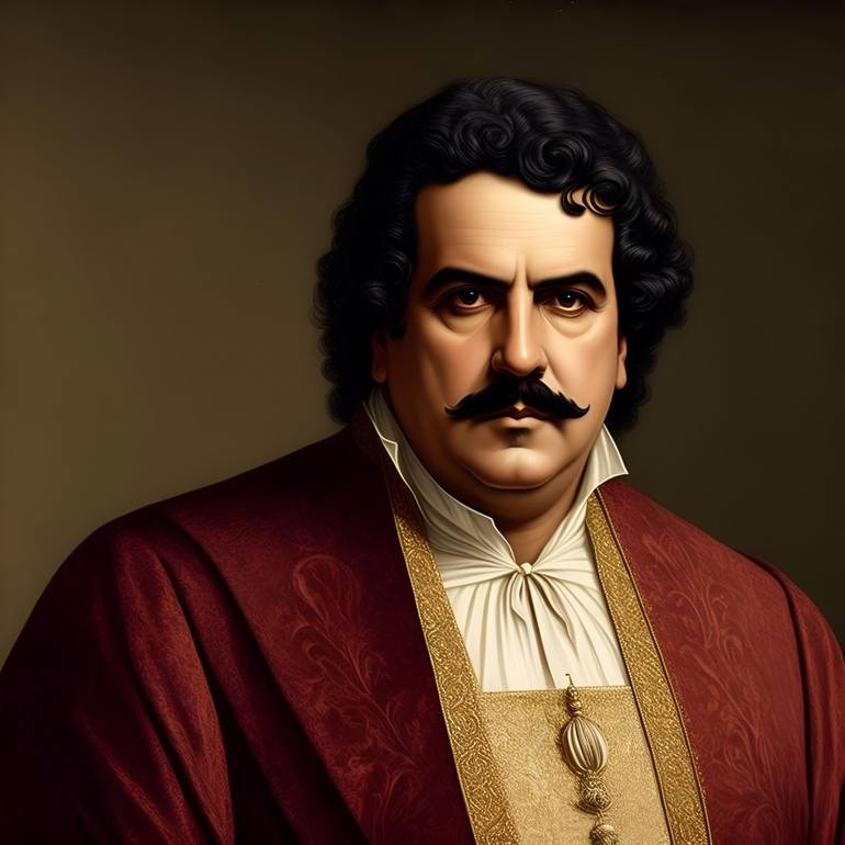 PABLO ESCOBAR Drawing by Samuel Doku | Saatchi Art