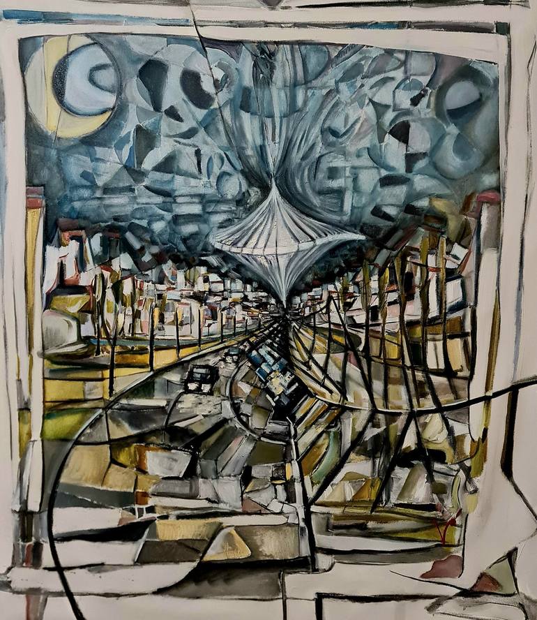 inCePtiOn Painting by davide romano' | Saatchi Art