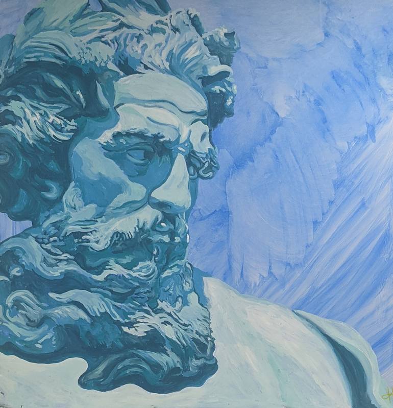 King of the Sea Painting by Kate Broderick | Saatchi Art