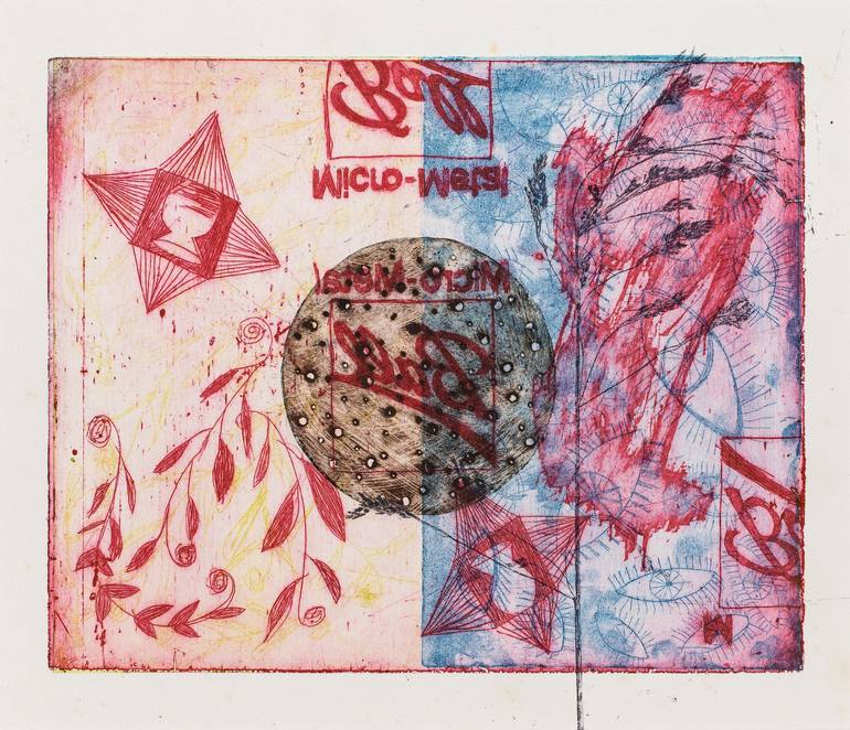 The World As We Know It Printmaking by Ila Kita | Saatchi Art