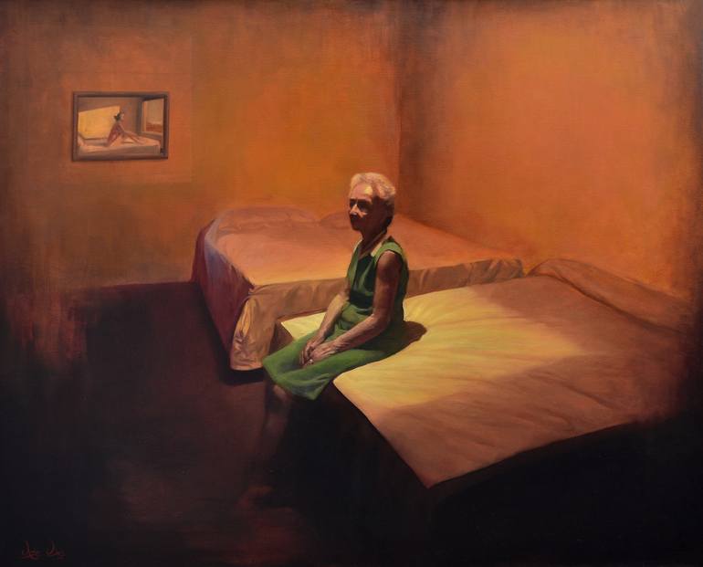 Ensoñación. Painting by Andrés Alarcón | Saatchi Art