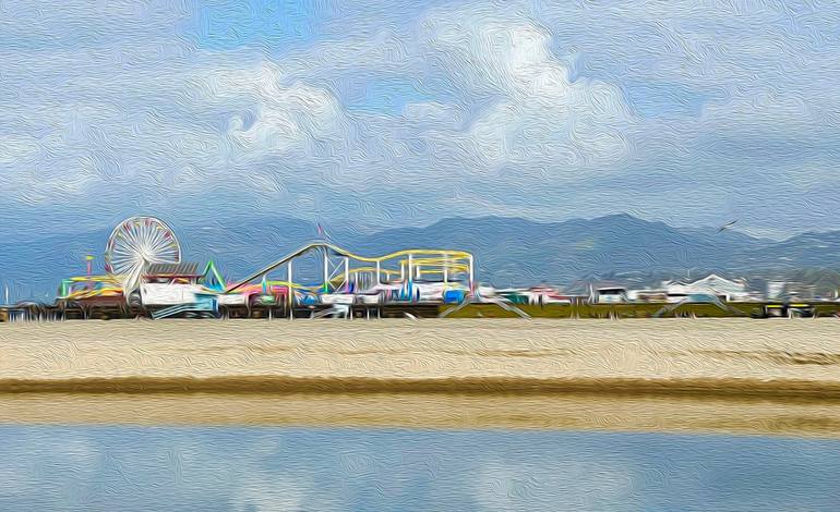 Santa Monica Pier Photography by Tracey Noonan | Saatchi Art