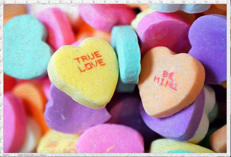 Candy Hearts. Photography by Tracey Noonan | Saatchi Art