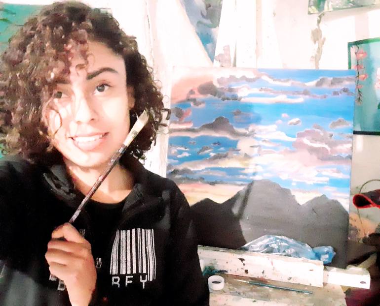 Girasoles Painting by BEY ART | Saatchi Art