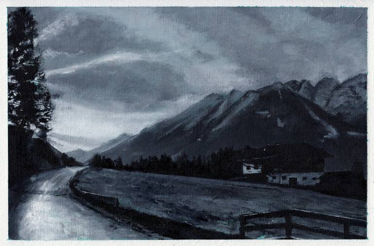 Mieders III Painting by Rik Reimert | Saatchi Art