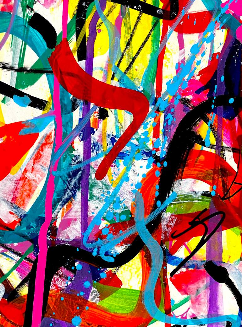 Color My World Painting by Dani Wilson | Saatchi Art