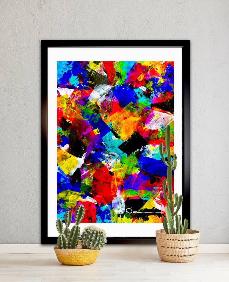 ROCK-PAPER-PAINT Painting by Dani Wilson | Saatchi Art