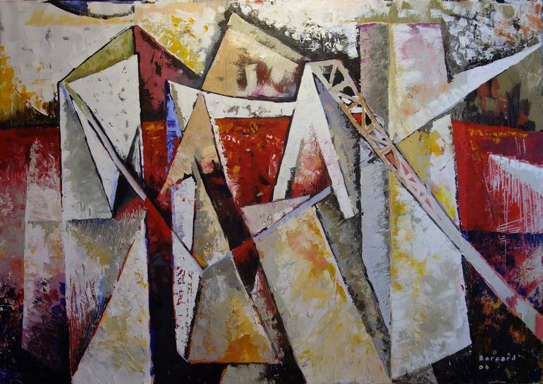 white box, expiated (ORIGINAL SOLD) Painting by Anton Barnard | Saatchi Art