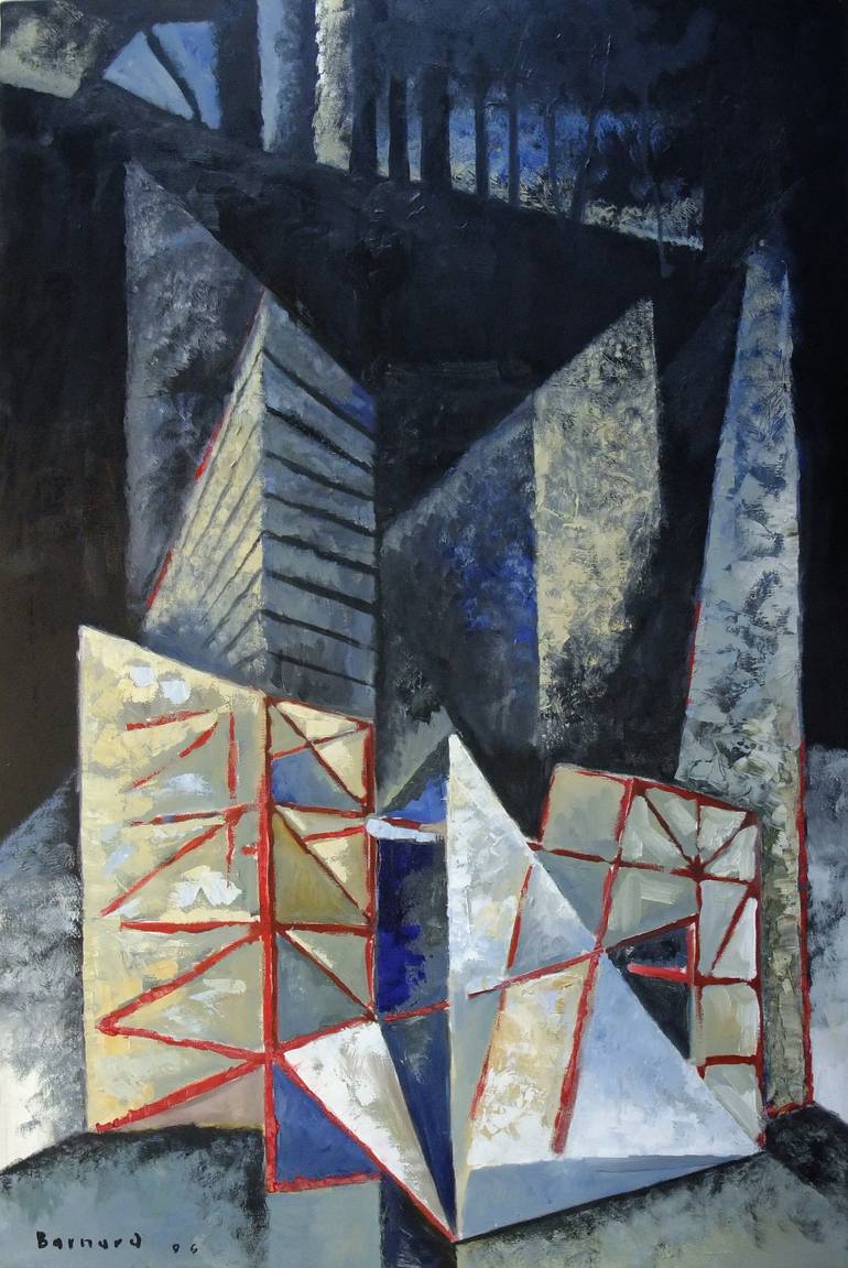 Excavation Painting by Anton Barnard | Saatchi Art