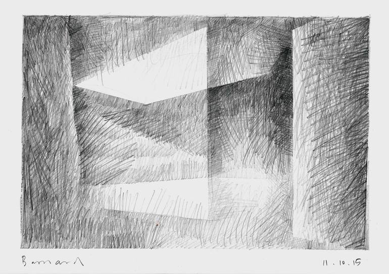 enclosure Drawing by Anton Barnard | Saatchi Art