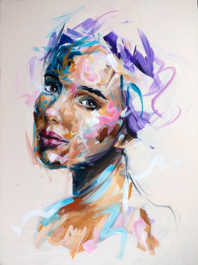 Portrait ‘ 2204 Painting by Ferenc Racz | Saatchi Art