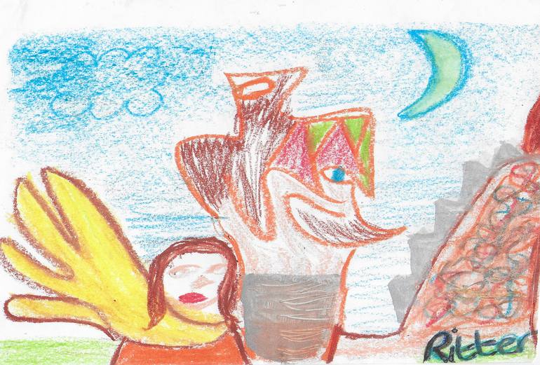 Ritter Painting by Nicholas Petcher | Saatchi Art