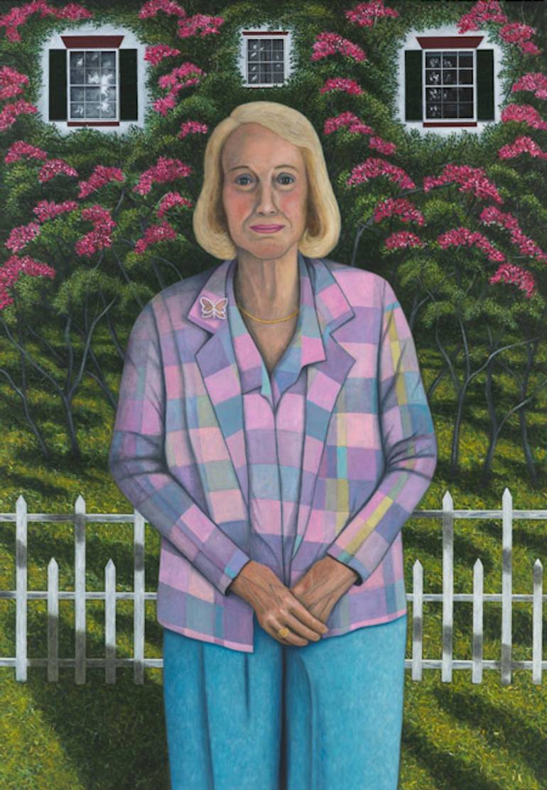 Portrait of Anne Bingham Pierson MD Painting by Scott Kahn | Saatchi Art