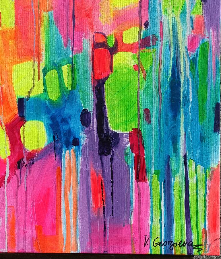 Abstract me Painting by Vanya Georgieva | Saatchi Art