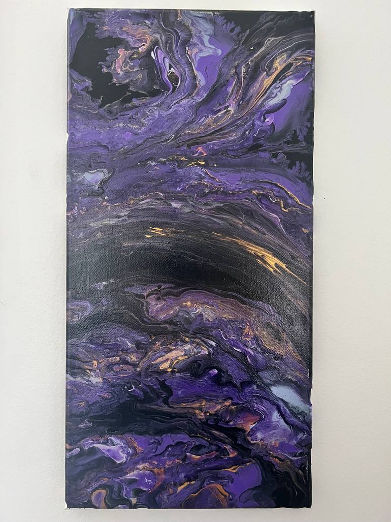 Purple Jupiter Painting by Chandra Mehl | Saatchi Art