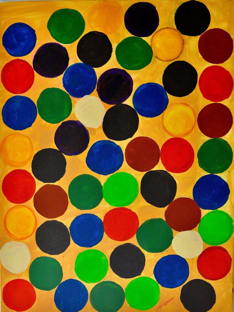 The Colourful Closing Painting by Joe Boavi | Saatchi Art