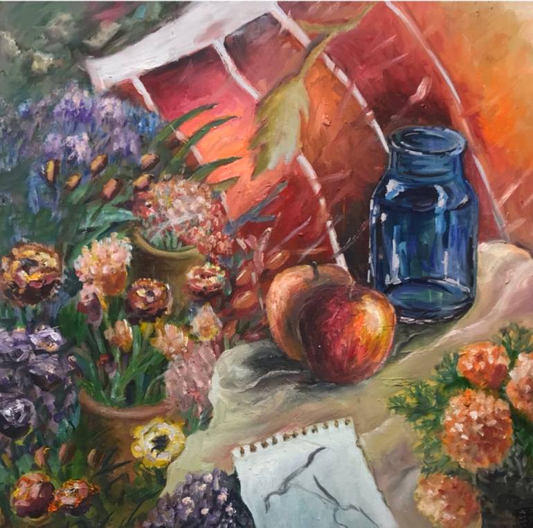 still life impressions Painting by Kate Lee | Saatchi Art